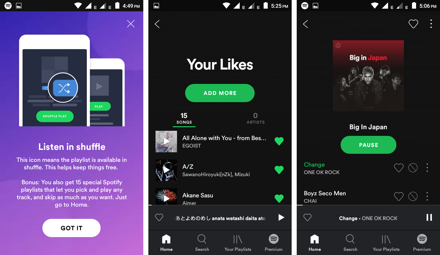 El cambio de la interfaz de Spotify para celulares - Top Blogsites
